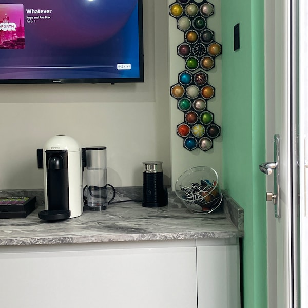 Nespresso Vertuo Pod Holder 7 Slot - Wall Mount Storage Wall Art - Etsy