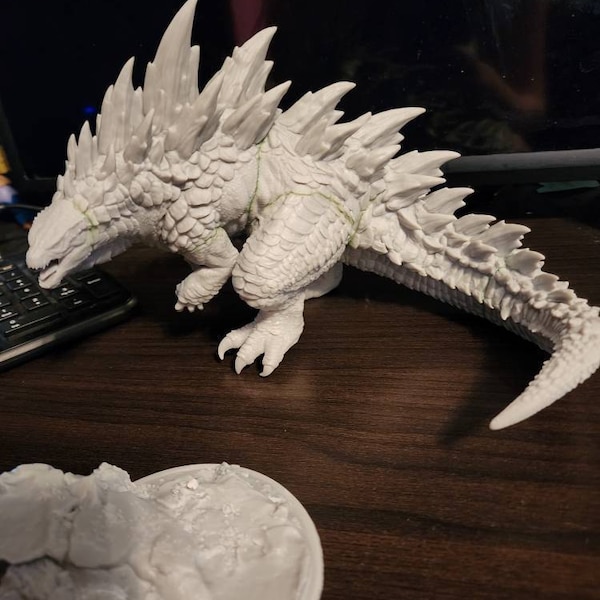 Godzilla Miniature - Rescale Miniatures - Dnd Miniatures - Role Playing ...