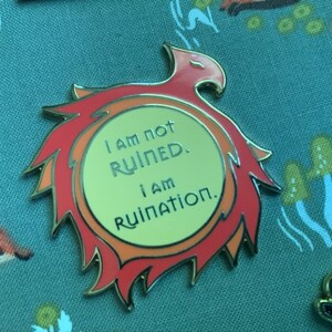 Welcome Welcome Enamel Pin | Etsy