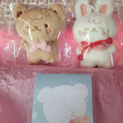 Choco Bear Plush Coin Purse Kawaii Bear Bag Plush Purse - Etsy