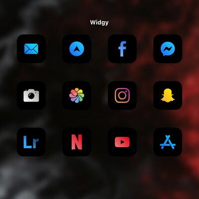Ios Icon Pack for iPhone 350 Icons Gradient Icons Custom Aesthetic App ...