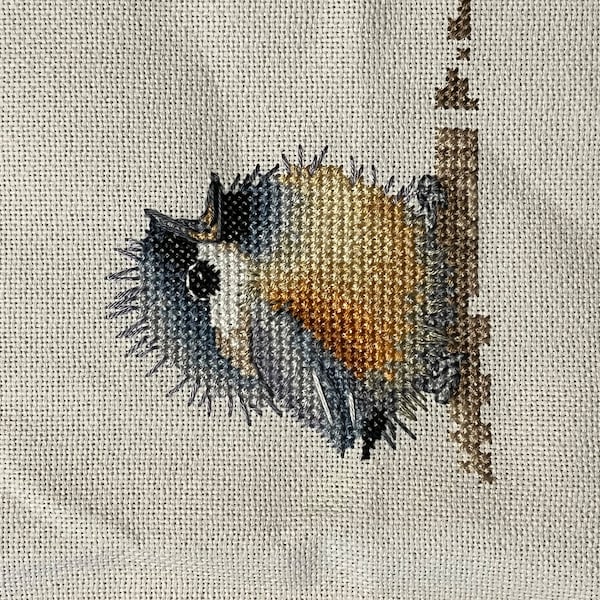 Cross Stitch Pattern Bird Song #2, Nature Counted Cross Stitch, Birds ...