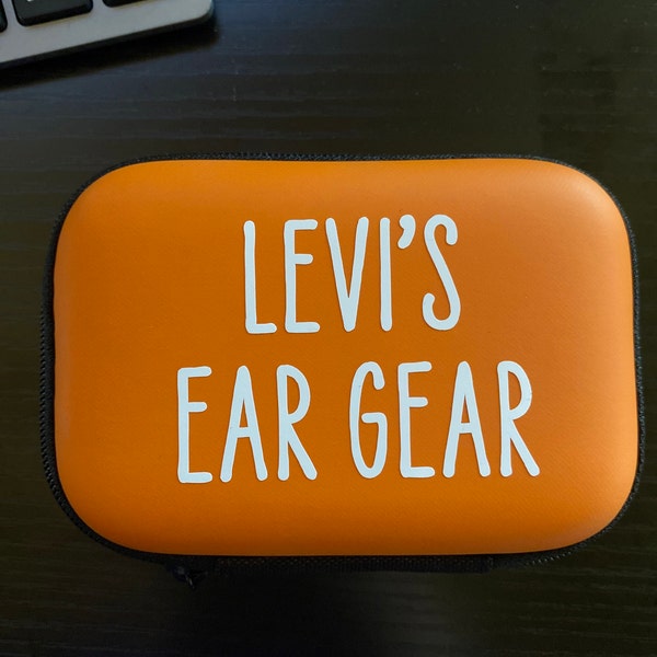 Hearing Aid ASL Sign Language Ear Gear Zip Case for Cochlear Implant ...