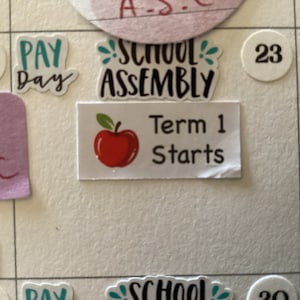 56 X Swimming Lesson Reminder Planner Stickers Swim Organiser Diary - Etsy