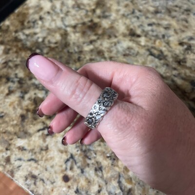 Spoon Ring Sizes 6 10 Thumb Ring Statement Ring 7970 - Etsy