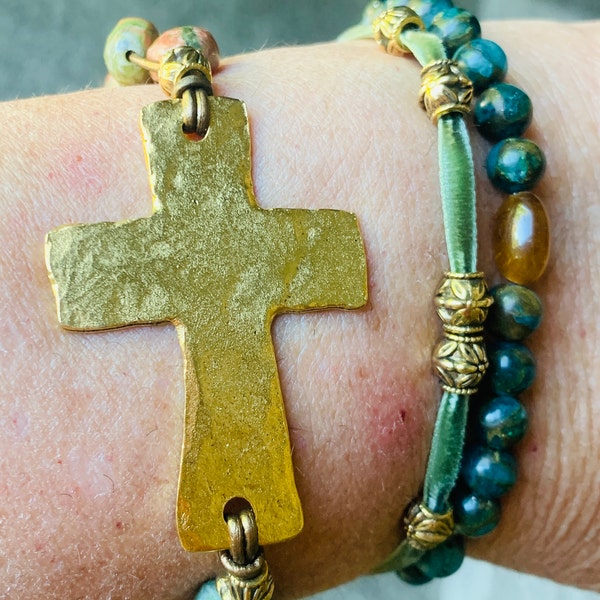 Small Silver Cross Sliders, Tiny Cross Slider Beads, 5mm Flat Cord ...