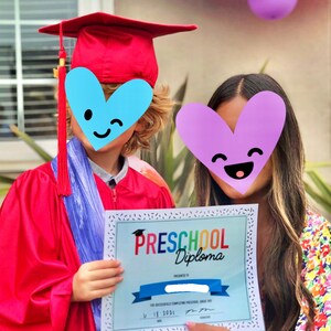 Editable A4 Preschool Diploma, Pre-k Class Printable Certificate, End ...