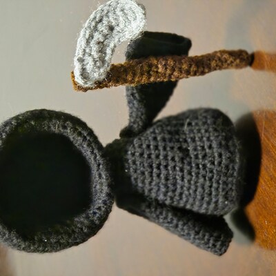 Little Grim Reaper AKA Deathling Crochet PATTERN Only - Etsy