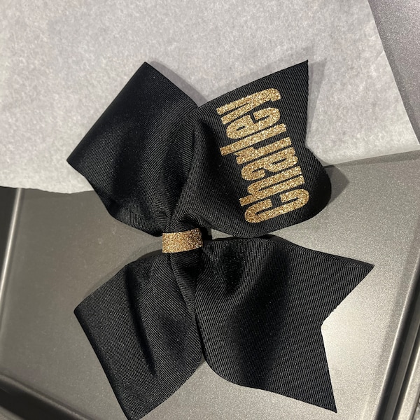 Name Cheer Bow - Personalized Cheer Bow - Custom Name Cheer Bow | Not ...