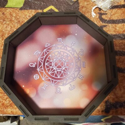 Patterned Playmat, Eldritch Text Pattern, Printed Neoprene Card Table ...