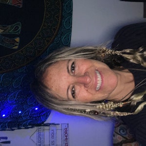 Ombre 4 Clip Set, Rainbow Fae Braids, Dreadlocks, Hair Wraps, Synthetic ...