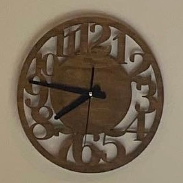 Wall Clock With Numbers,wall Clock Kitchen,modern Wall Clock Numbers ...