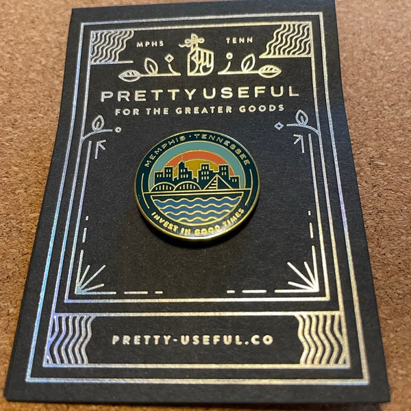 Burn Steady Glowing Enamel Pin - Etsy