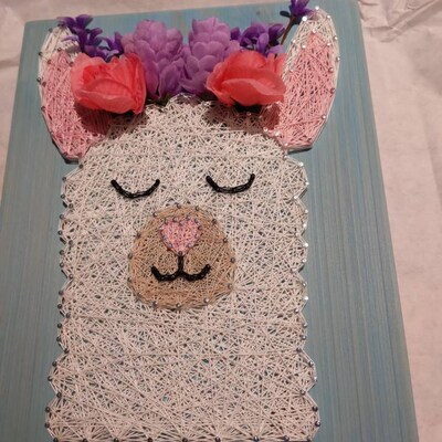 Made to Order Letter/initial String Art, Name Wall Decor, Nursery Art ...