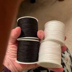 0.2MM 0.3MM 0.4MM 0.5MM 0.6MM 0.7MM 0.8MM Non Elastic Clear | Etsy