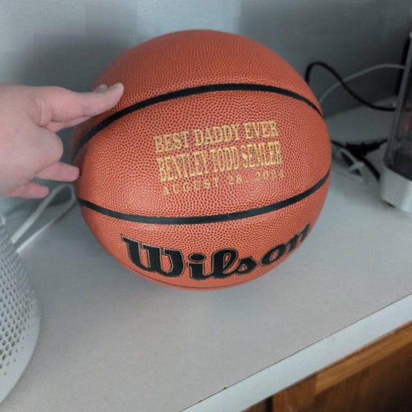 Personalized Basketball, Groomsmen and Best Man Gift, Wedding Keepsake ...