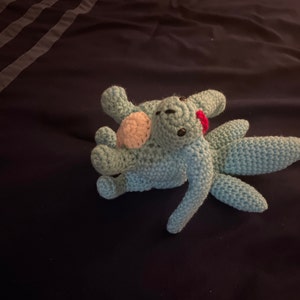 Crochet Pattern Arcanist's Carbuncle final Fantasy XIV | Etsy