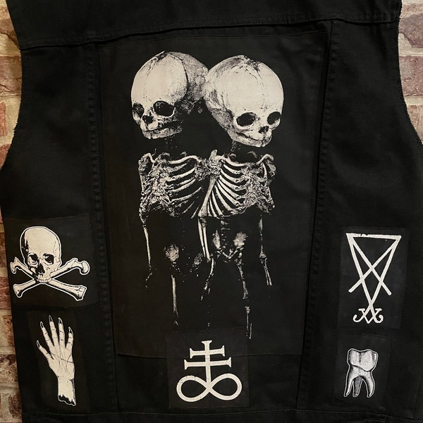 Occult Tooth Patches - Wisdom Teeth, Punk Patch, Goth Patch, Pagan ...