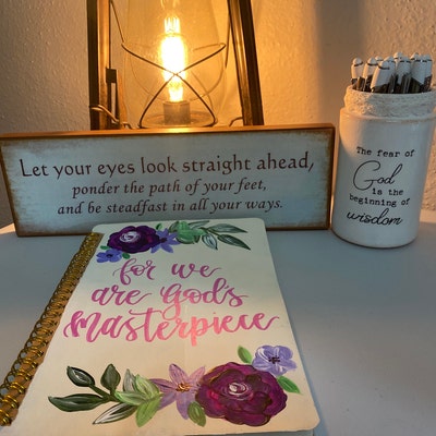 Be Joyful in Hope Hand Painted Journal - Etsy