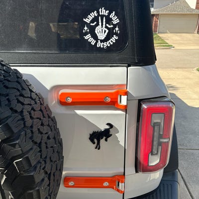 Support Your Local Cryptids Bumper Decal, Spooky Car Accessories ...
