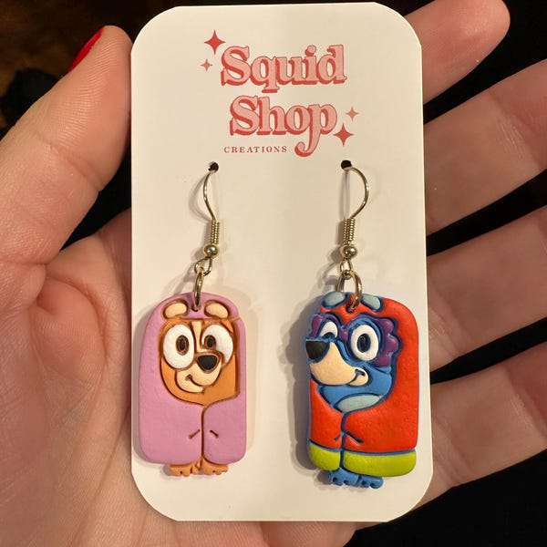 Wand & Rabbit / Chappell Roan Inspired Polymer Clay Wand Earrings - Etsy