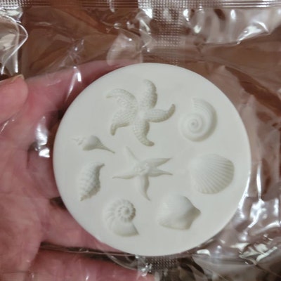 SEA SHELLS MOLD, Beach Themed Mold, Under the Sea Mold, Mini Chocolate ...