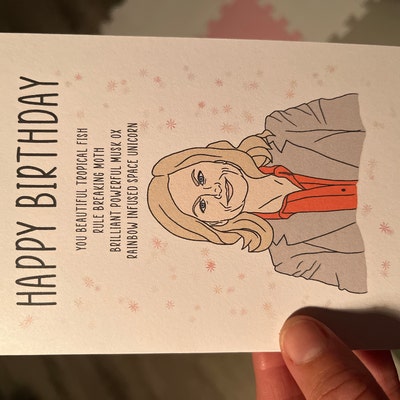 Limited Edition Modern Family Themed Birthday Cards in A6 Cam - Etsy