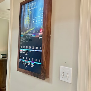 32in Touchscreen Smart Calendar / Smart Home Control Center / Dakboard ...