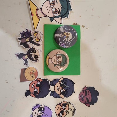 Friday Night Funkin FNF Stickers and Buttons - Etsy