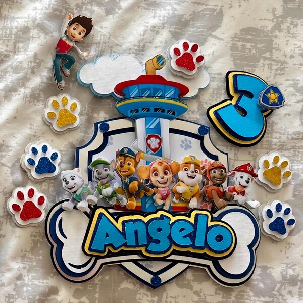 Personalized Boat Cake Topper for a Nautical Birthday, Nautical Party ...