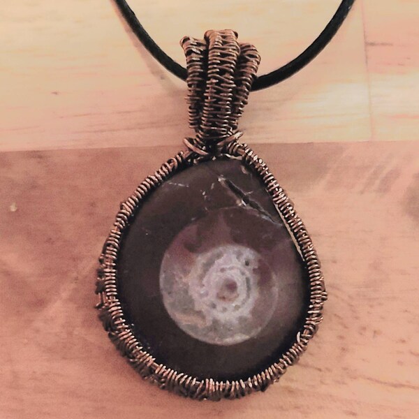 TUTORIAL Pendulum Pendant Wire Wrapped Jewelry Pattern Circle, Oval ...