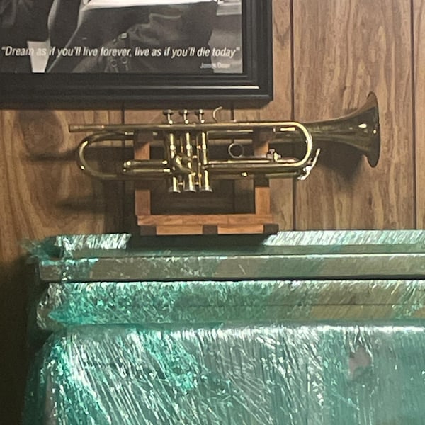 Handmade Horizontal Trumpet Display Stand - Etsy
