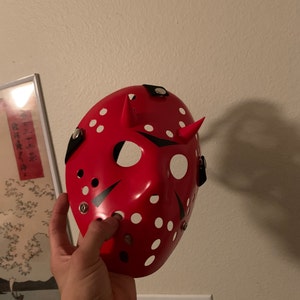 Angry Jason Voorhees Style Sculpted Polyurethane Hockey Mask - Etsy