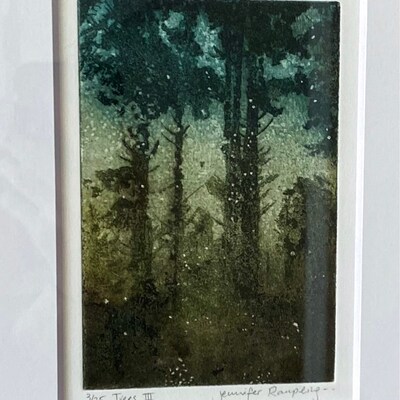 Feather Lino Print 'the Fabled Feather' by Jennifer - Etsy UK