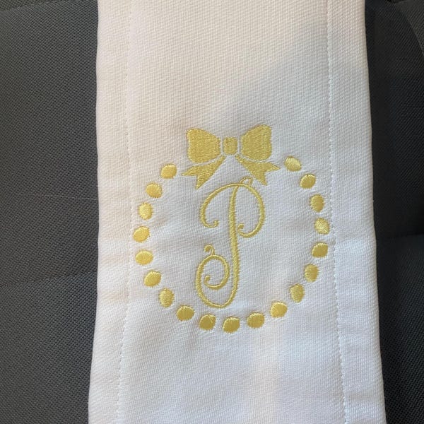 Dotted Monogram Design Frames Set for Machine Embroidery Use - Each ...