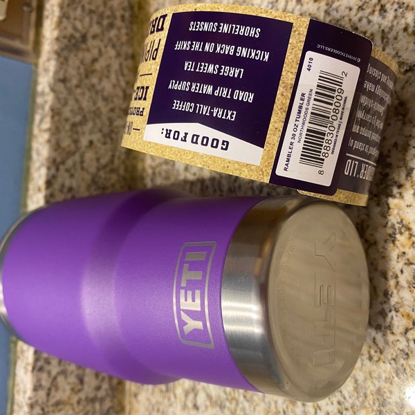 Yeti Rambler Tumbler 30 Oz Personalized Customized Rare Colors - Etsy