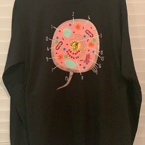 Animal Cell SVG and PDF Printable- a Homeschool or Classroom Science ...