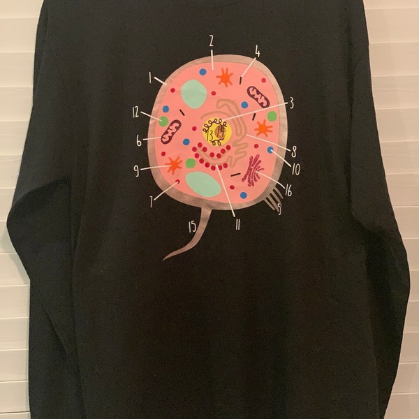 Animal Cell SVG and PDF Printable a Homeschool or Classroom Science ...