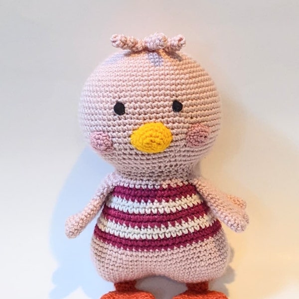 Digital Nora the Little Duck Crochet Pattern - Instant Download DIY ...