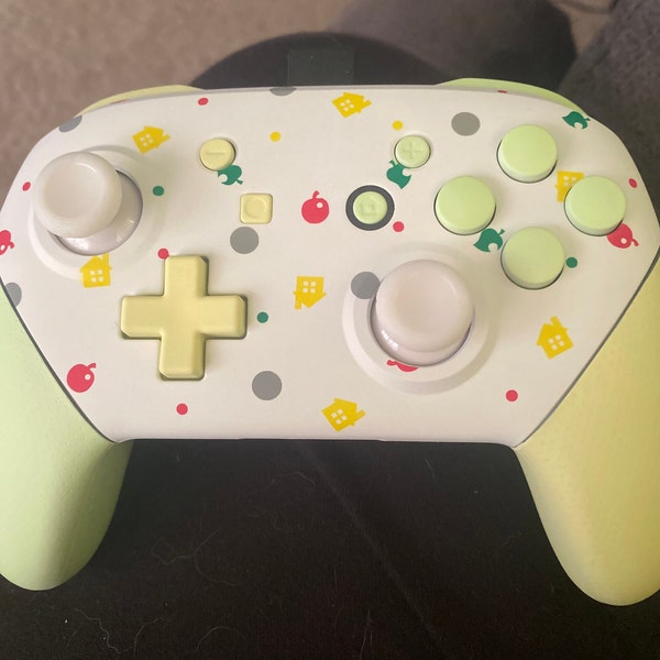 Custom Animal Crossing Themed Nintendo Switch Pro Controller - Etsy