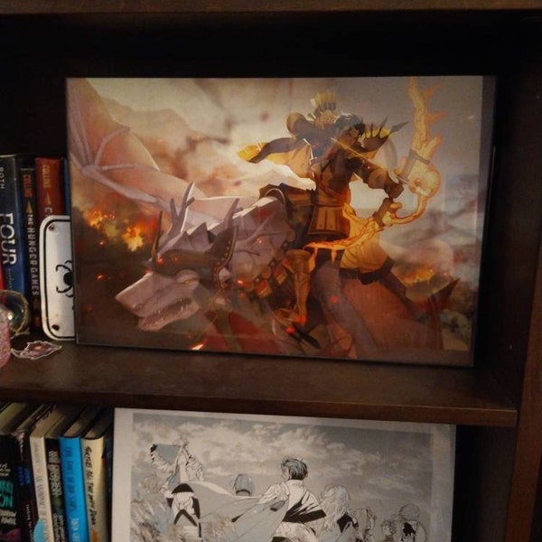 Barbarossa Claude Fire Emblem Three Houses Poster - Etsy