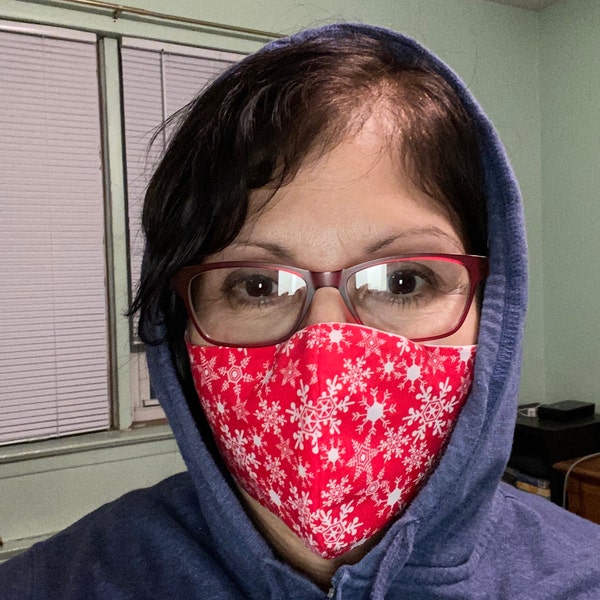 Christmas Mask | Holiday Masks | Multi Layer Face Mask With Nose Wire ...