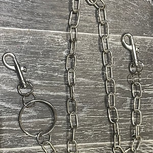 Wallet Chain With O-ring, Belt Chain, 90's Trouser Chain, Pants ...
