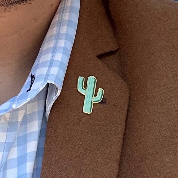 I'm Here Enamel Pin - Etsy