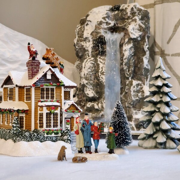 Field, Christmas Village Display Base ONLY Add-on or RISER Platform for ...