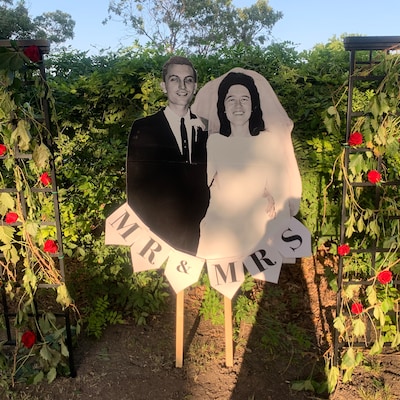 Two Cardboard Life Size Cardboard Cutout Column Props With - Etsy