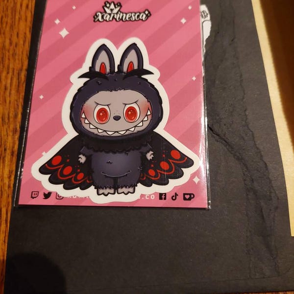 Labubu Spooky Vinyl Weatherproof Sticker // Baphomet // Witch ...