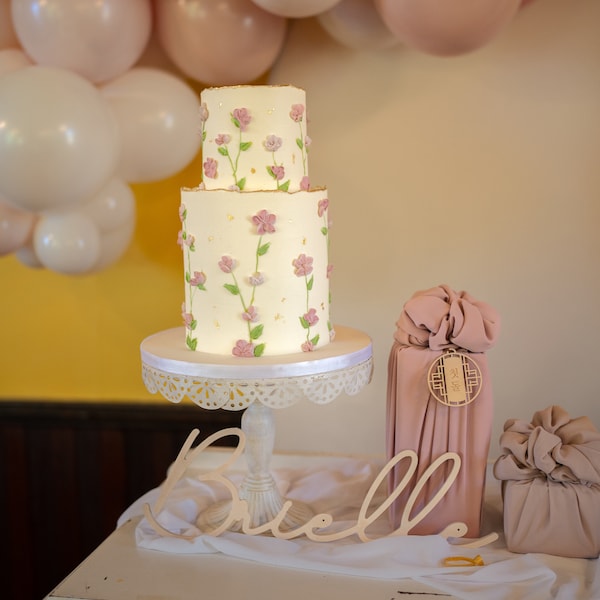 DIY Korean Dohl Bojagi Set, Dohl Party Table Decoration, Modern ...