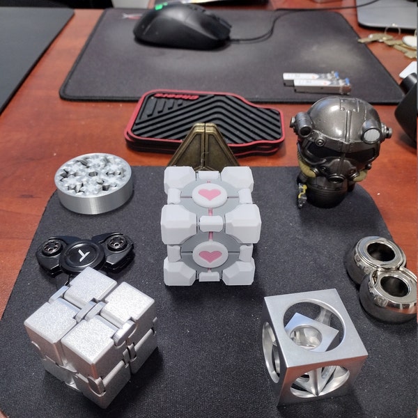 Portal Weighted Companion Cube Aperture Science, Inc 3D Print - Etsy