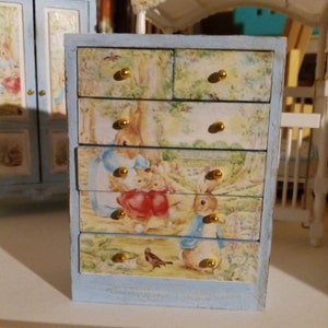 Dolls House 12th Scale The Little Rabbit Who Wanted Red Wings. | Etsy